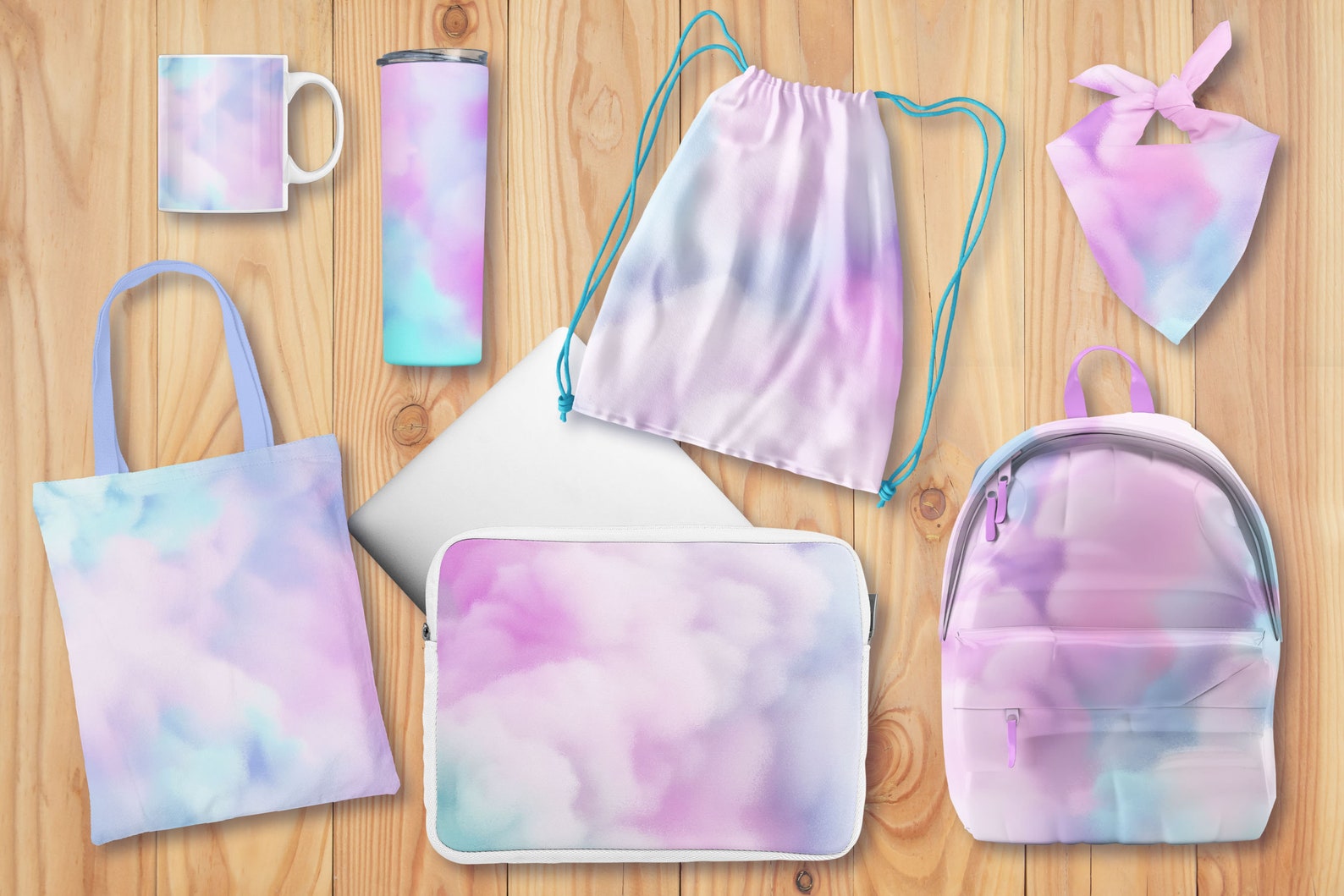 10 Pastel Color Ripple Effect Wavy Smoke Design Digital Paper - Etsy