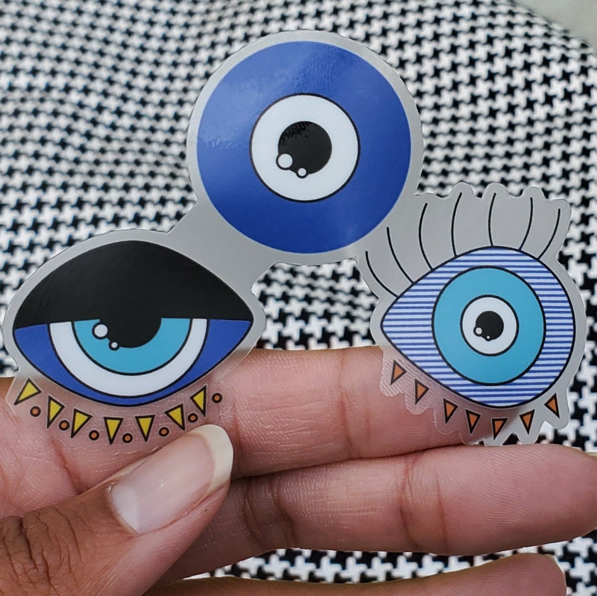 Evil Eyes Sticker - Etsy