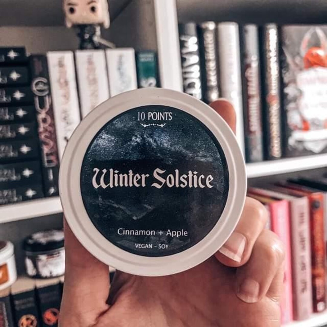 Winter Solstice - ACOTAR Inspired Soy Candle Scent Notes: Cinnamon ...