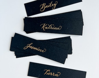 Heart Place Card Name Tags for Plate Names Bridal Shower - Etsy