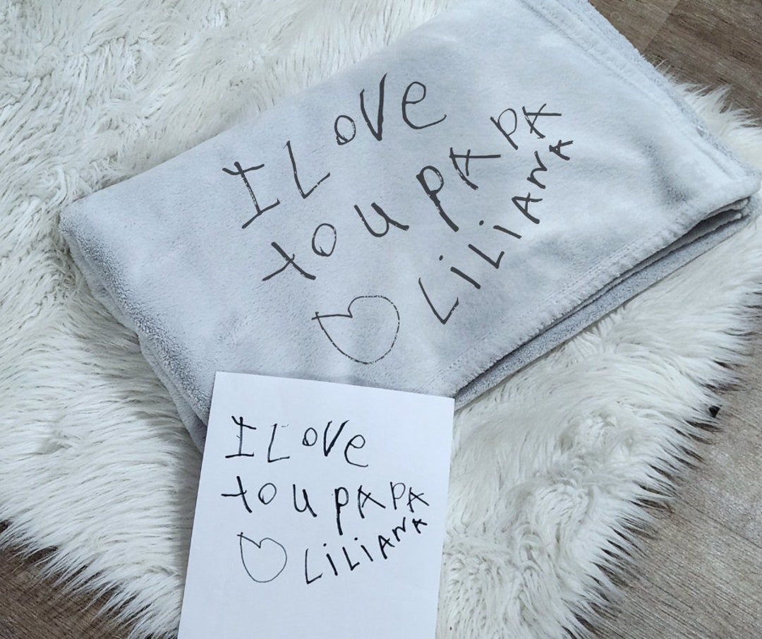 Handwritten Personalized Memory Blanket - Etsy