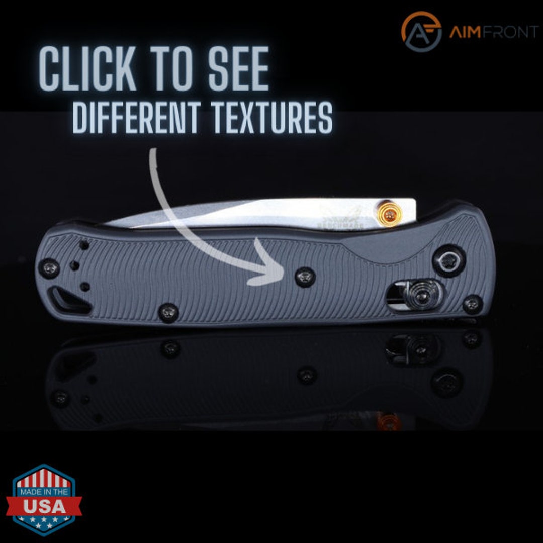 Benchmade MINI Bugout Scales Sniper Grey cerakote - Etsy