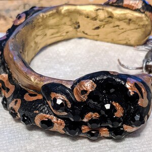 Snake Bracelet, Python, Snake Jewelry, Serpent Bracelet, Snake Cuff ...