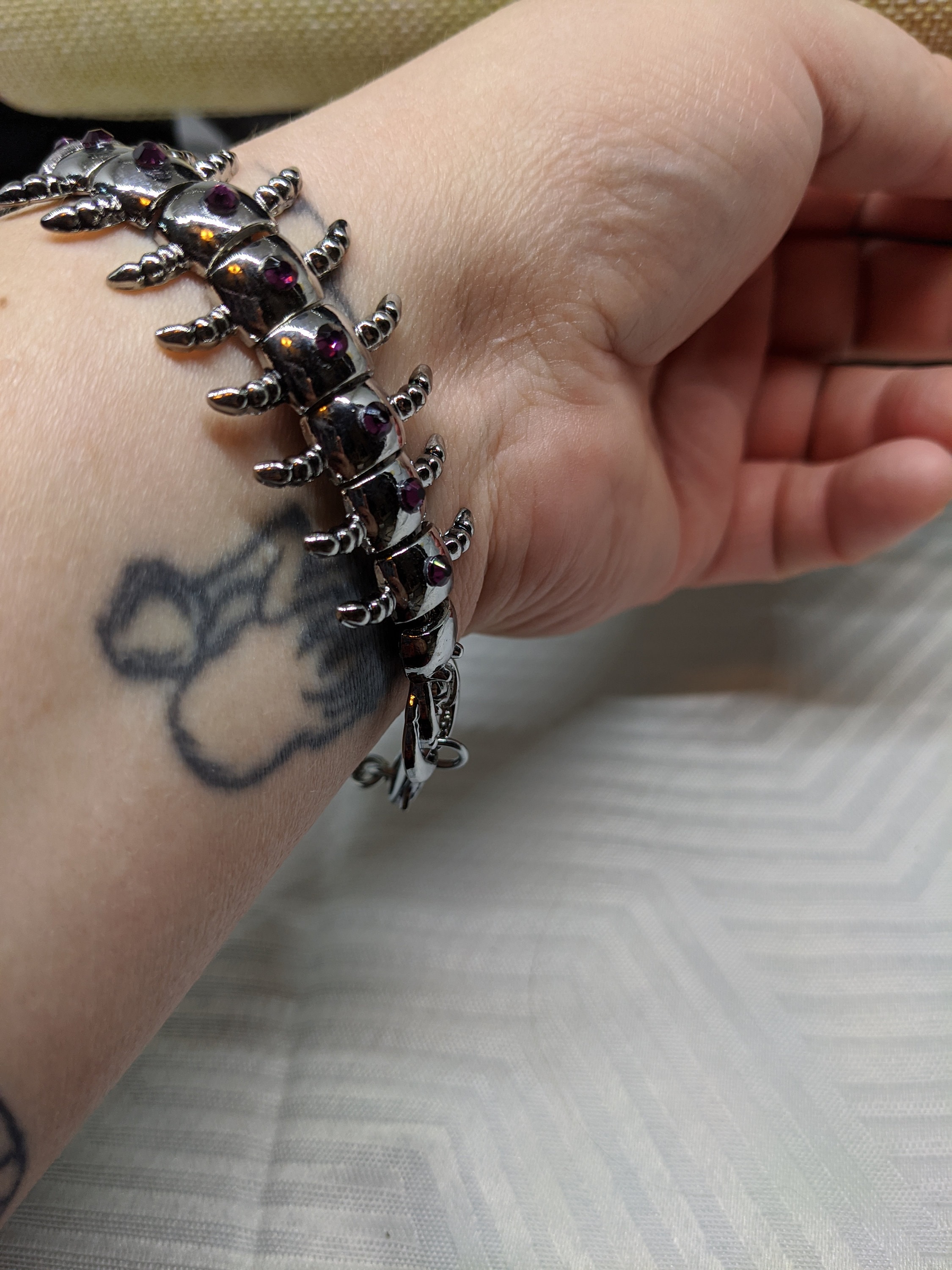 Centipede Bracelet, Centipede, Insect Bracelet, Insect Jewelry, Bug ...