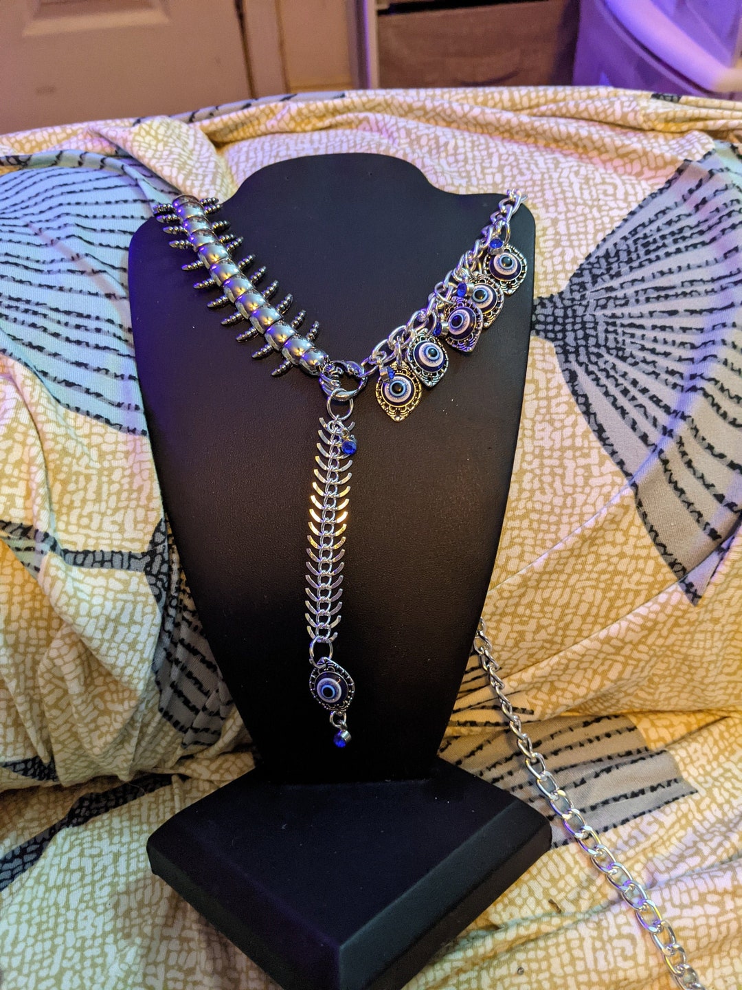 Centipede Necklace, Oddity,creepy Necklace, Gothic Jewelry, Centipede ...