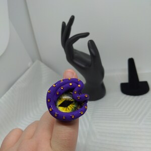 Octopus Ring, Evil Eye Ring, Cephalopod, Squid Jewelry, Kraken Rimg ...