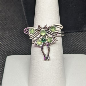 Luna Moth Ring - Etsy