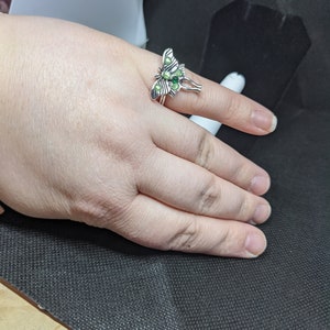 Luna Moth Ring - Etsy
