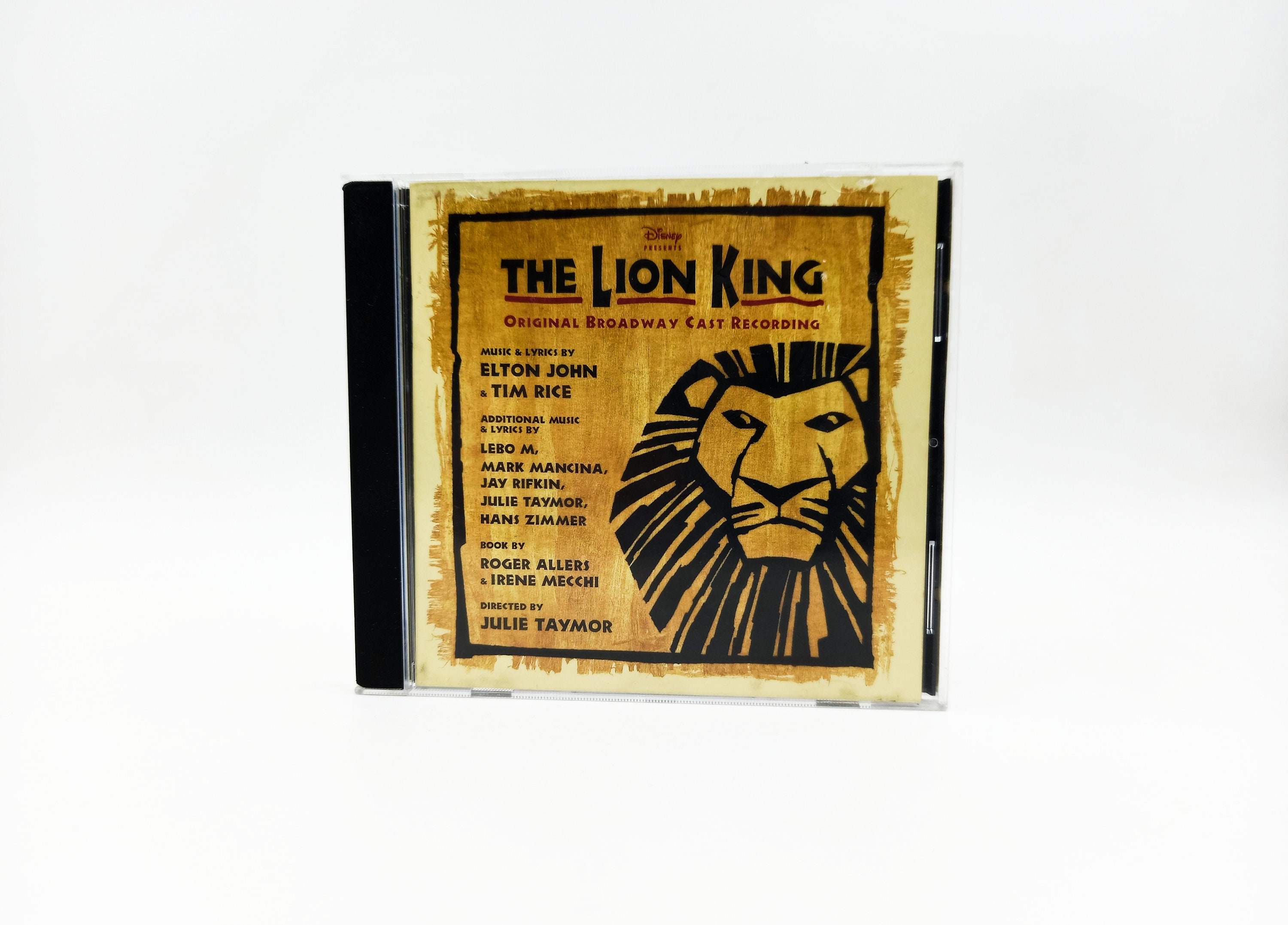The Lion King Original Broadway Cast Recordings 1997-CD / Elton John ...