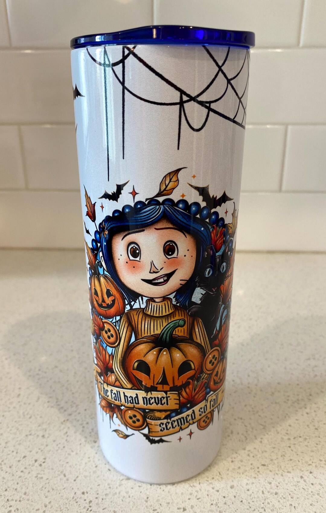 Fall Rag Doll 20 Oz Sublimation Tumbler, Stainless Steel, 20 Oz Tumbler ...
