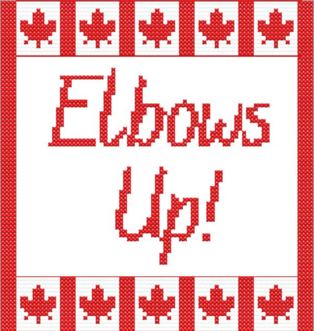 Elbows Up! Cross Stitch Pattern - Etsy