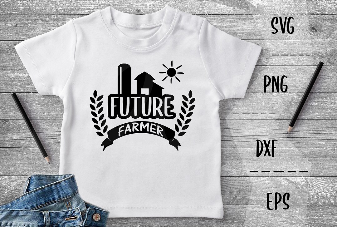 Future Farmer SVG Farmer Kid Farming Family, Farm Boy, Girl -PNG Eps ...