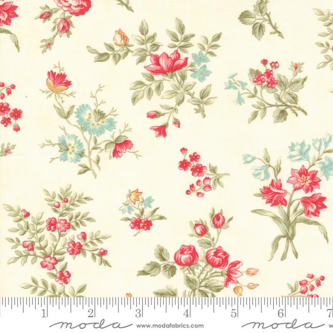 Collections Etchings Parchment Floral Fabric by Howard Marcus and 3 ...