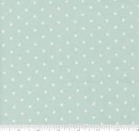 My Summer House Aqua Dot Fabric by Bunny Hill Designs for Moda Fabrics 3046 13 this is for a 2 ...