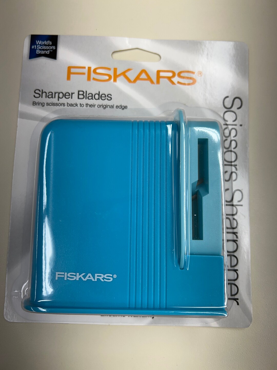 Scissors Sharpener by Fiskars Blue - Etsy