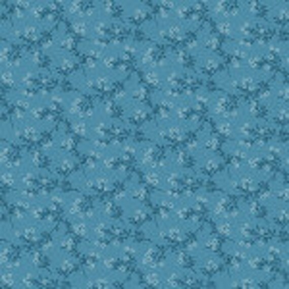 Blue Escape Fabric by Laundry Basket for Andover A9966T. this - Etsy
