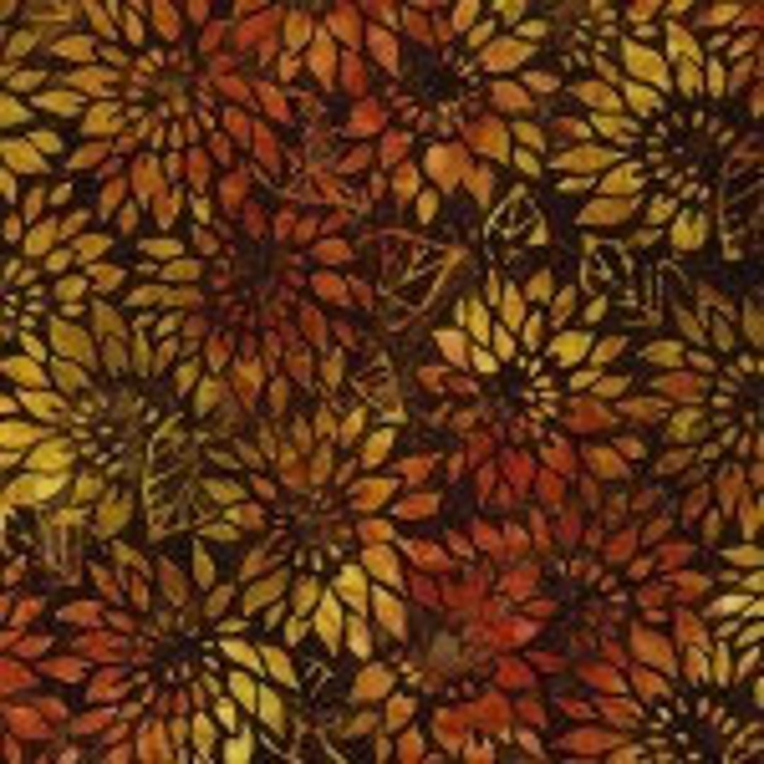 Sunflowers Natures Canvas Batik by Robert Kaufman 20351 268 - Etsy