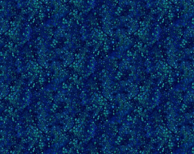 Allure Peacock Indigo Blue Mini Texture Fabric by Northcott Fabrics ...