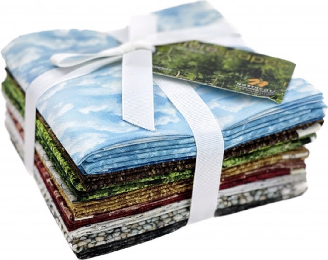 Naturescapes Fat Quarter Bundle by Deborah Edwards for Northcott 16 Fat Quarters 6 - Etsy