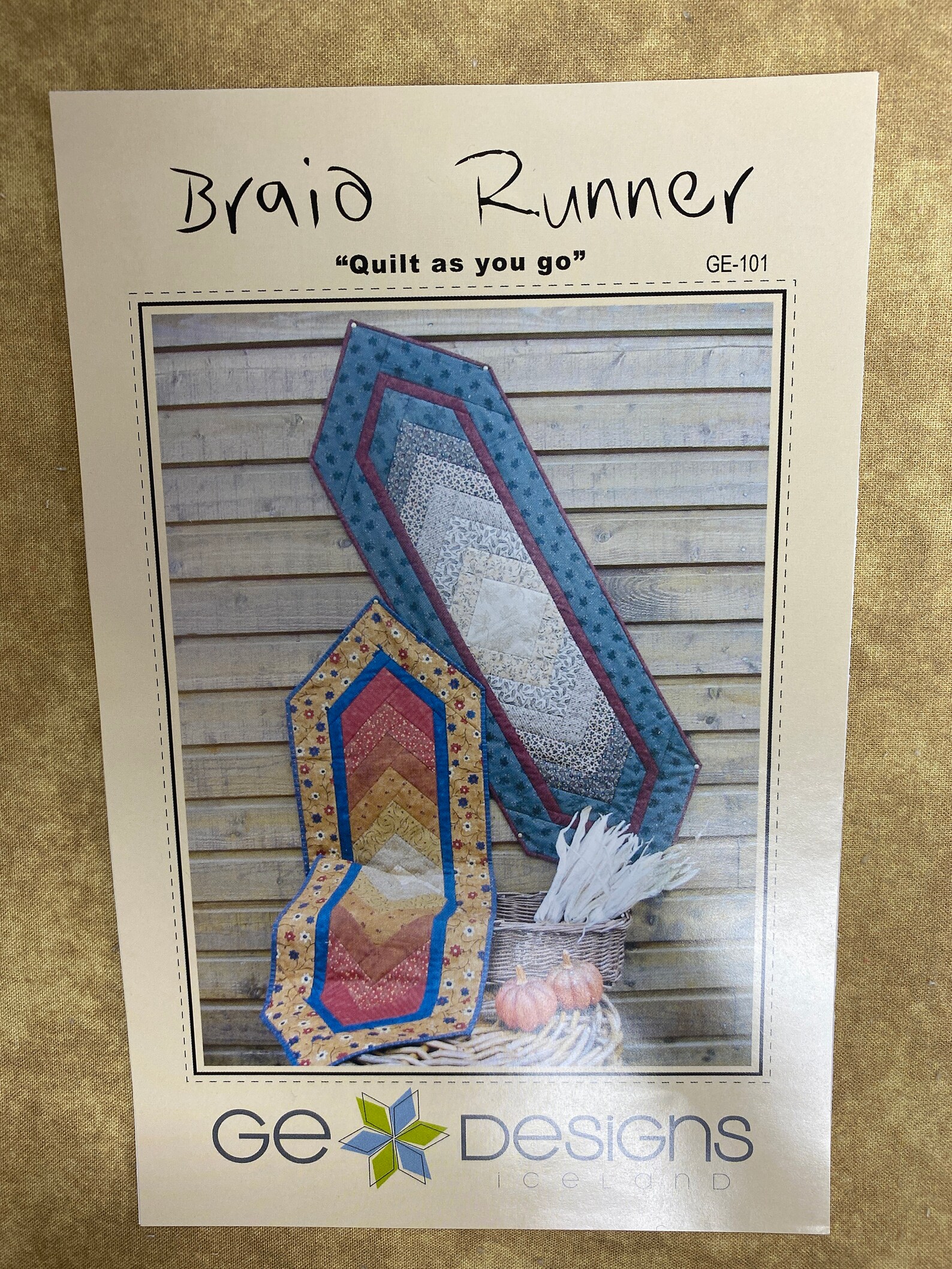 Braid Runner Table Runner Pattern quilt as You - Etsy