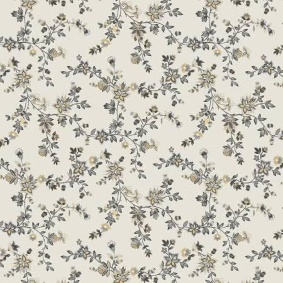 Hampton Court Cream Tudor Court Fabric by Michael Miller Fabrics CX ...