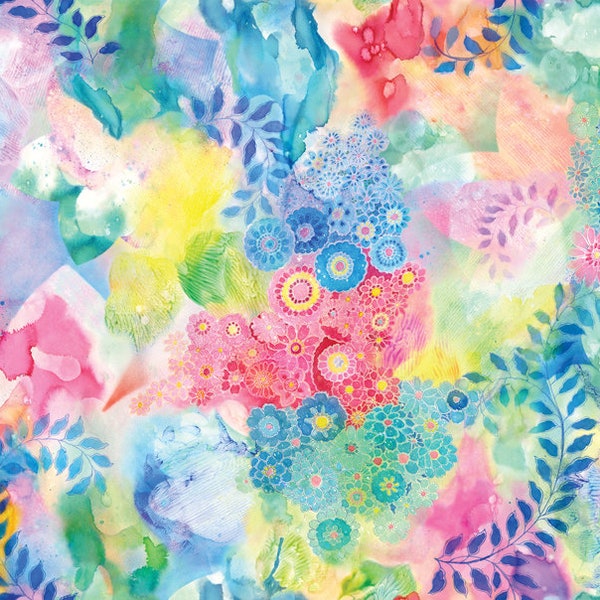 Multi Color Fabric - Etsy