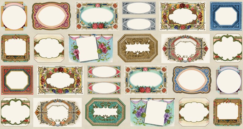 Flea Market Moxie Multi Fabric Panel 42 X 44 by - Etsy