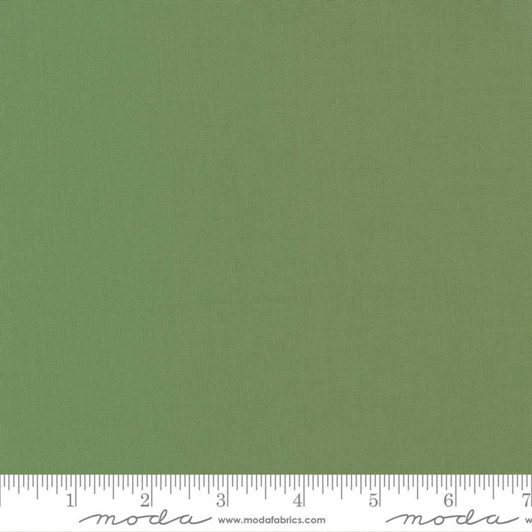 Bella Solids Prairie Green Fabric by Moda Fabrics 9900 102 **this is a 45 Inch Cut = (1.25 Yard ...