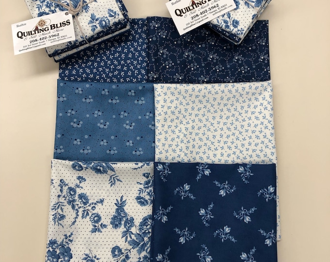 Sunrise Side (6) Piece Fat Quarter Bundle by Minick and Simpson for ...
