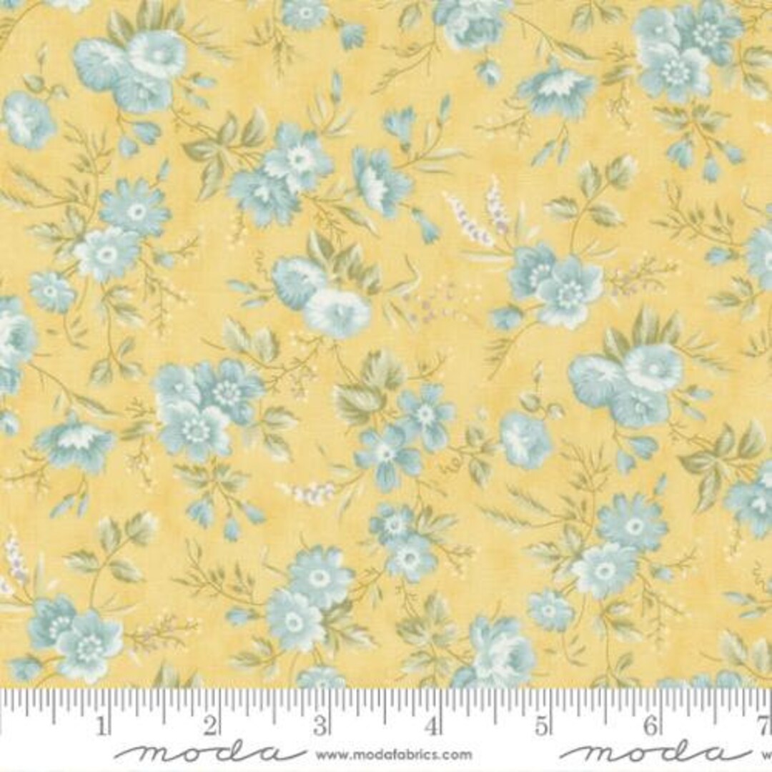 Honeybloom Honey Floral Fabric by 3 Sisters for Moda Fabrics 44342 13 ...