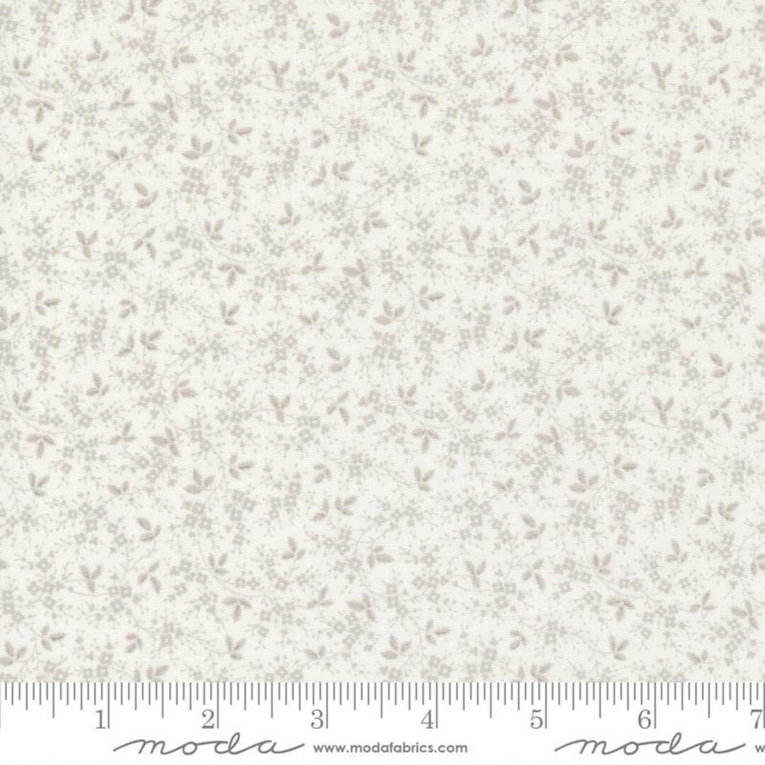Honeybloom Milk Floral Fabric by 3 Sisters for Moda Fabric 44344 21 ...