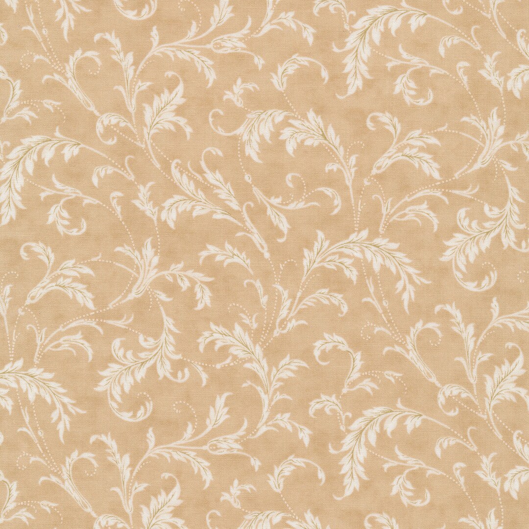 Poinsettia Plaza Parchment Fabric by 3 Sisters for Moda Fabrics 44293 ...