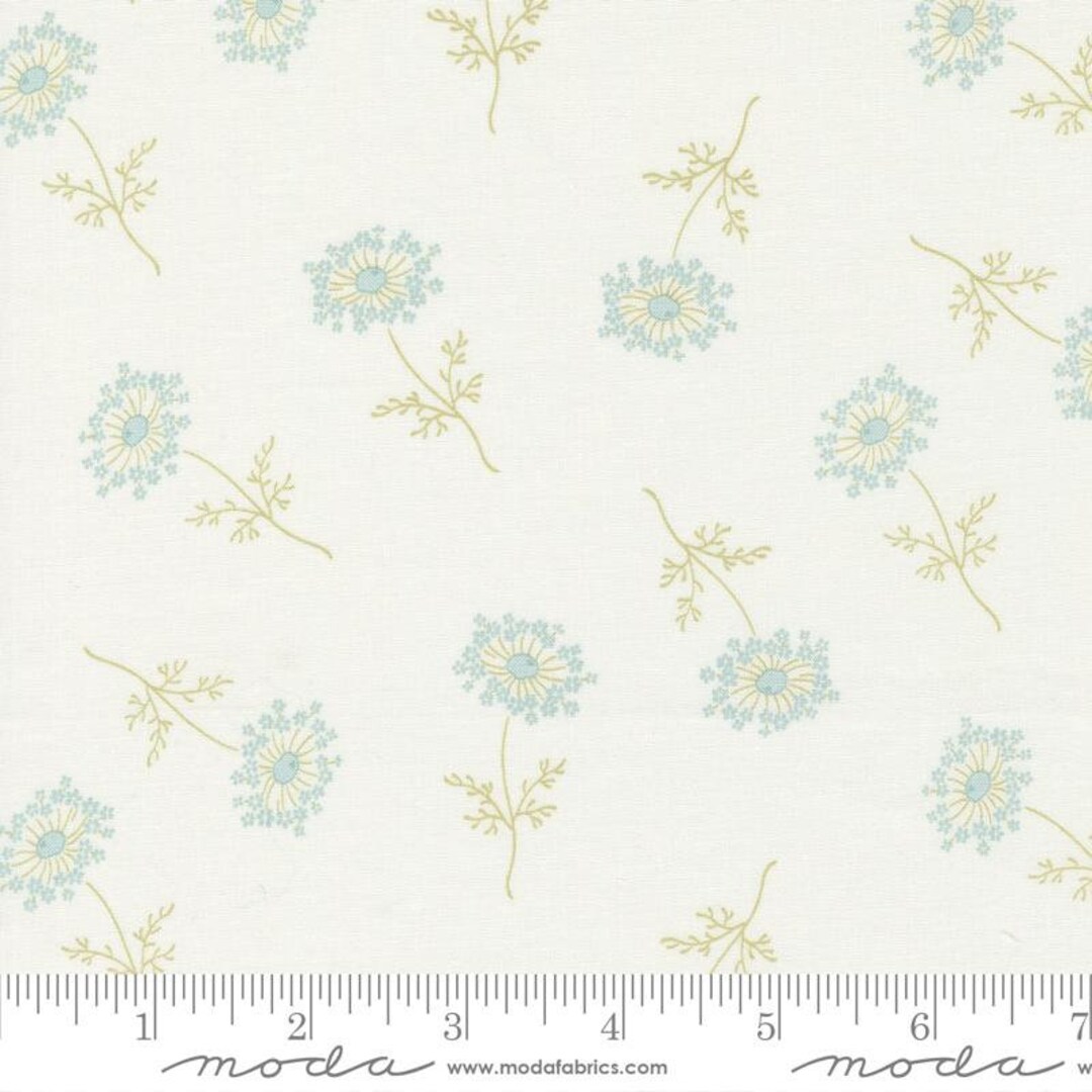 Honeybloom Milk Floral Fabric by Moda Fabrics 44346 11 **this is a 2 Yd ...