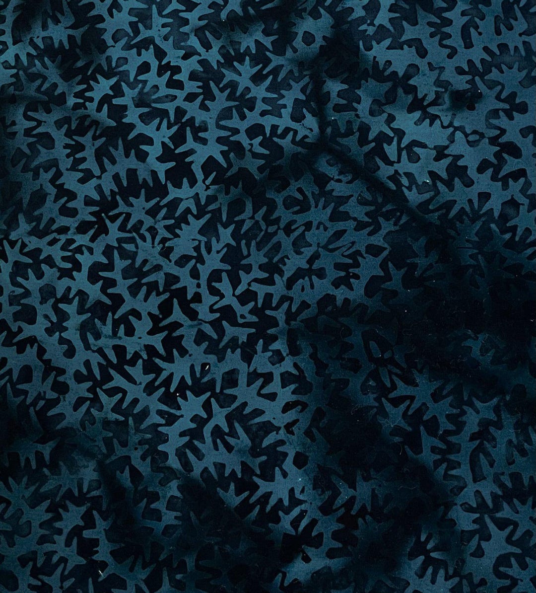 Spikes Teal Batik Graphic Gems Fabric by Island Batiks Fabric 111921561 ...