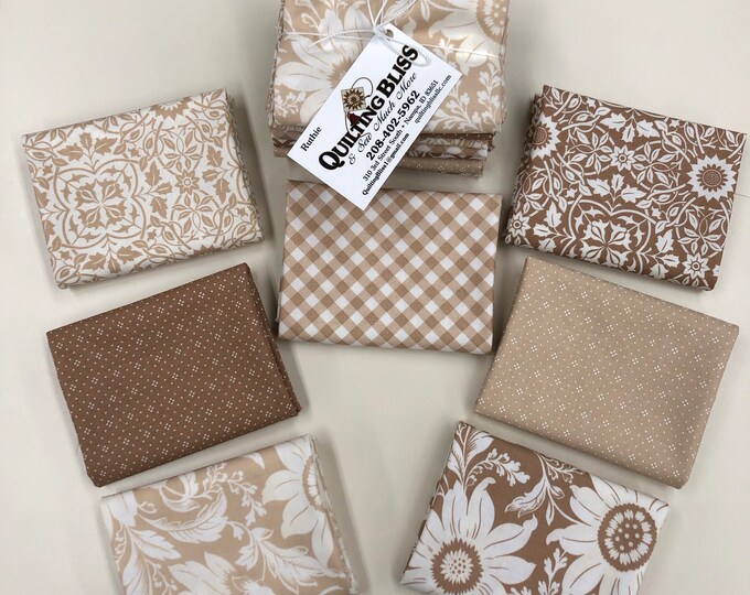 Stitched II Fat Quarter Bundle (7) by Fig Tree Co for Moda Fabrics #5 ...