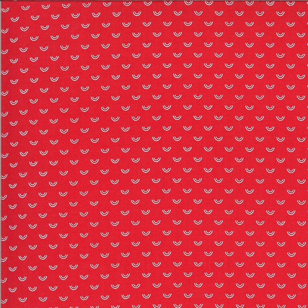 Shine on Over Rainbow Red by Bonnie & Camille for Moda Fabrics 55218 11 ...