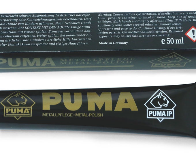 PUMA METAL POLISH Metal Cream Polish Made in Germany Stainless Copper ...