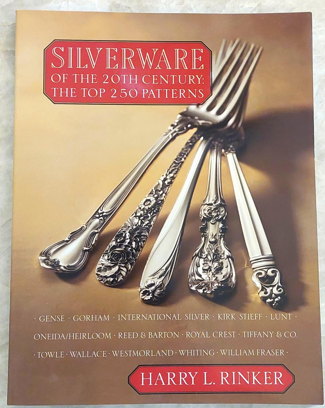 SILVERWARE of the 20th Century History / Reference Book by Harry L ...