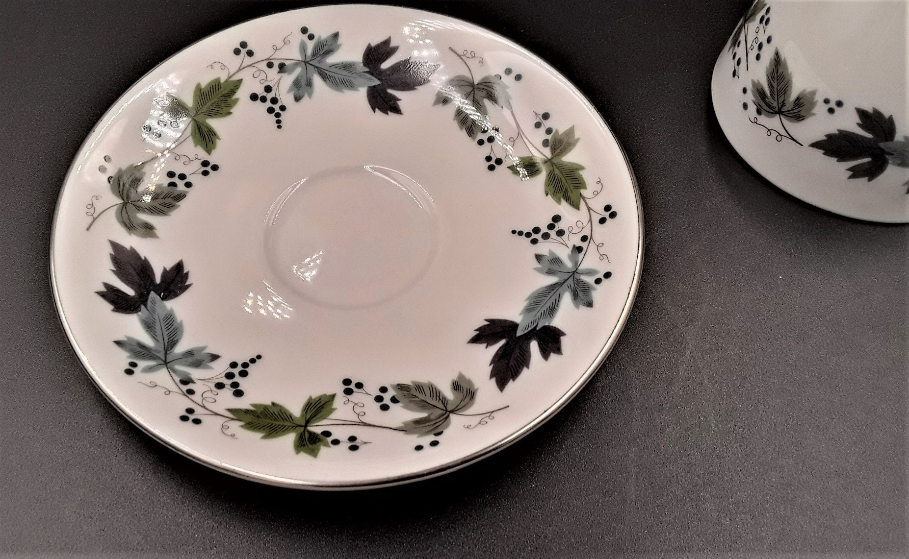 Vintage ROYAL Doulton BURGUNDY Pattern Fine China Made in England ...