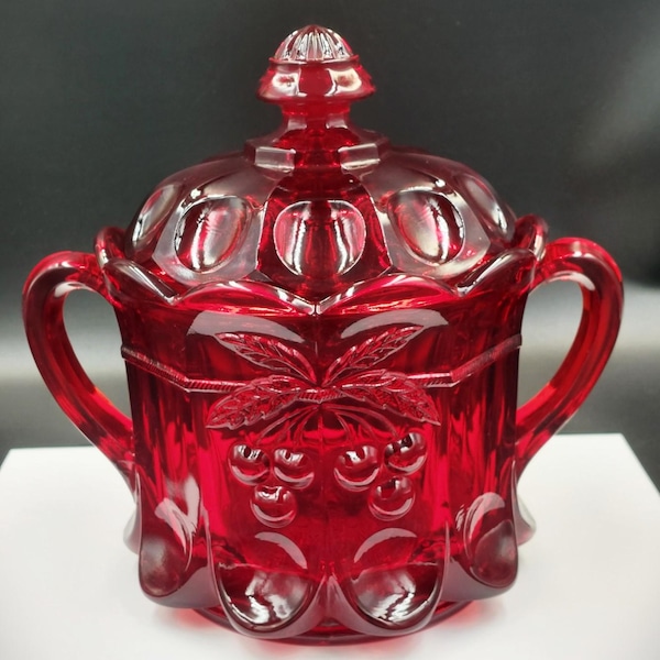 Red Cookie Jar - Etsy