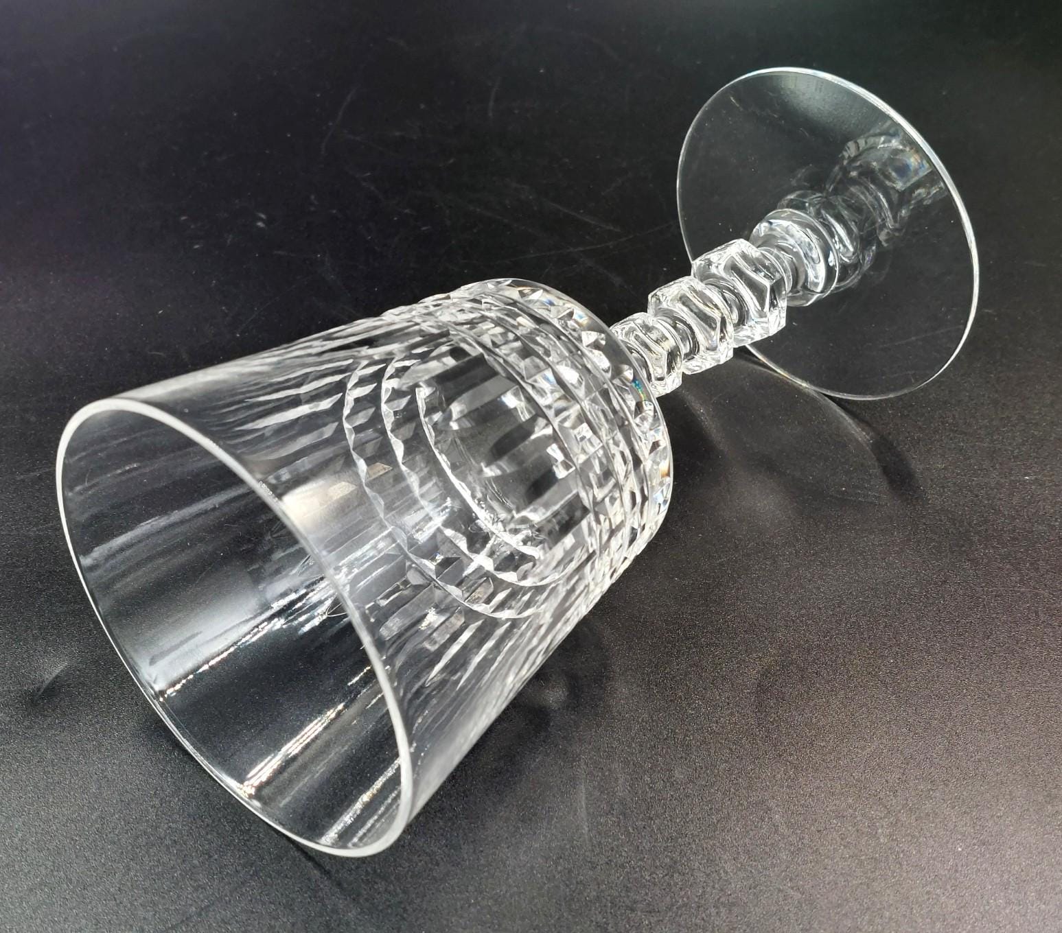 Vintage TIFFIN Crystal Glass Water Goblet Williamsburg Pattern Elegant ...