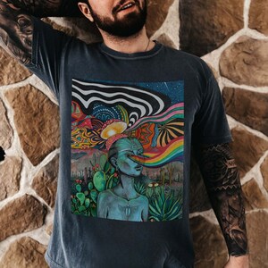 Vision Quest Trippy Shirt Psychedelic Hippie Clothes Awesome Graphic ...