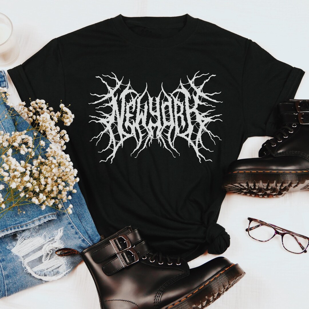 Metalcore New York Shirt | XS-4X Metal Head Graphic Tees | Dark Goth ...