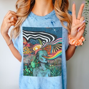 Trippy Hippie Clothes | Vision Quest Premium Psychedelic T-shirt | Cool ...