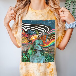 Trippy Hippie Clothes | Vision Quest Premium Psychedelic T-shirt | Cool ...