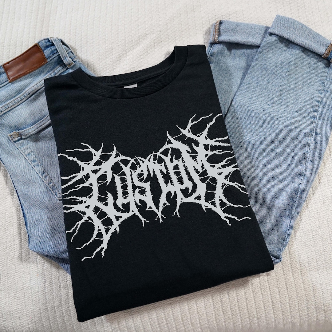 Custom Metalcore Shirt, Hoodie, Sweatshirt, or Crop Top | Customizable ...