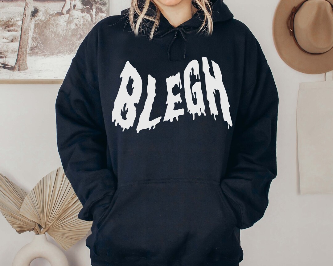 Heavy Metal Blegh Hoodie Metal Head Blegh Shirt With Trippy - Etsy