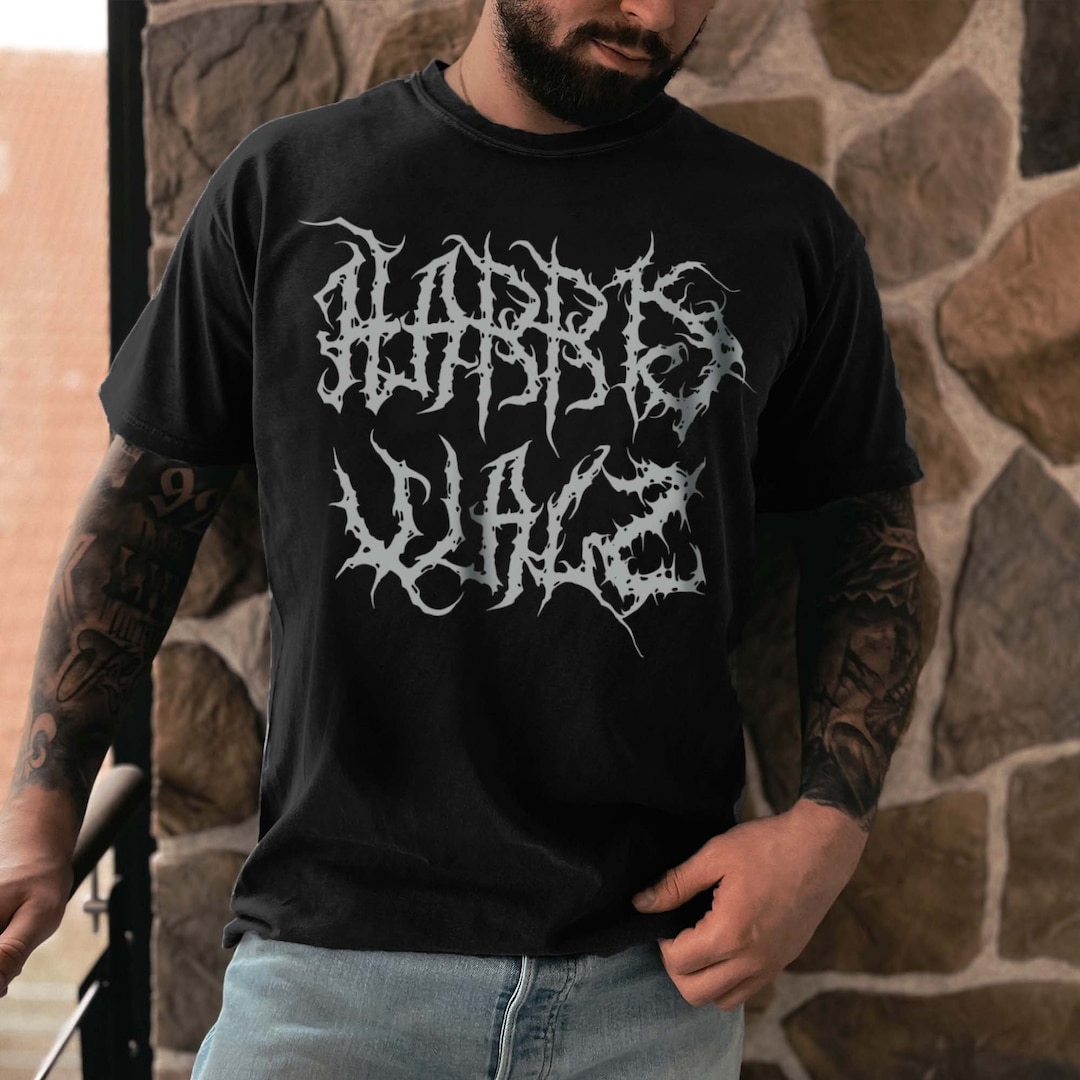 Metalcore Harris Walz Shirt Unisex S-4X Heavy Metal Kamala Harris Tim ...