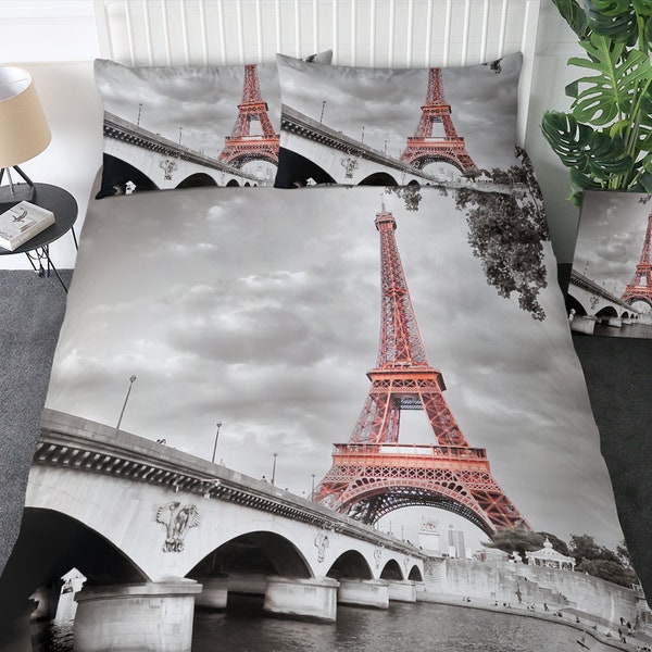 Paris Bedding - Etsy