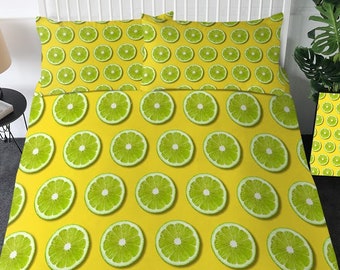 Lime Green Bedding - Etsy